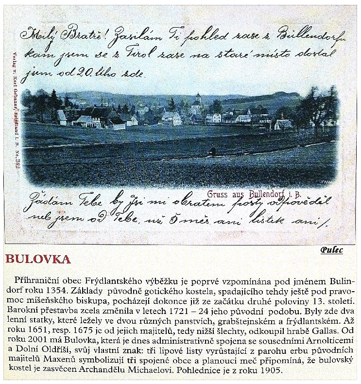 Bulovka :: Okolí Liberce